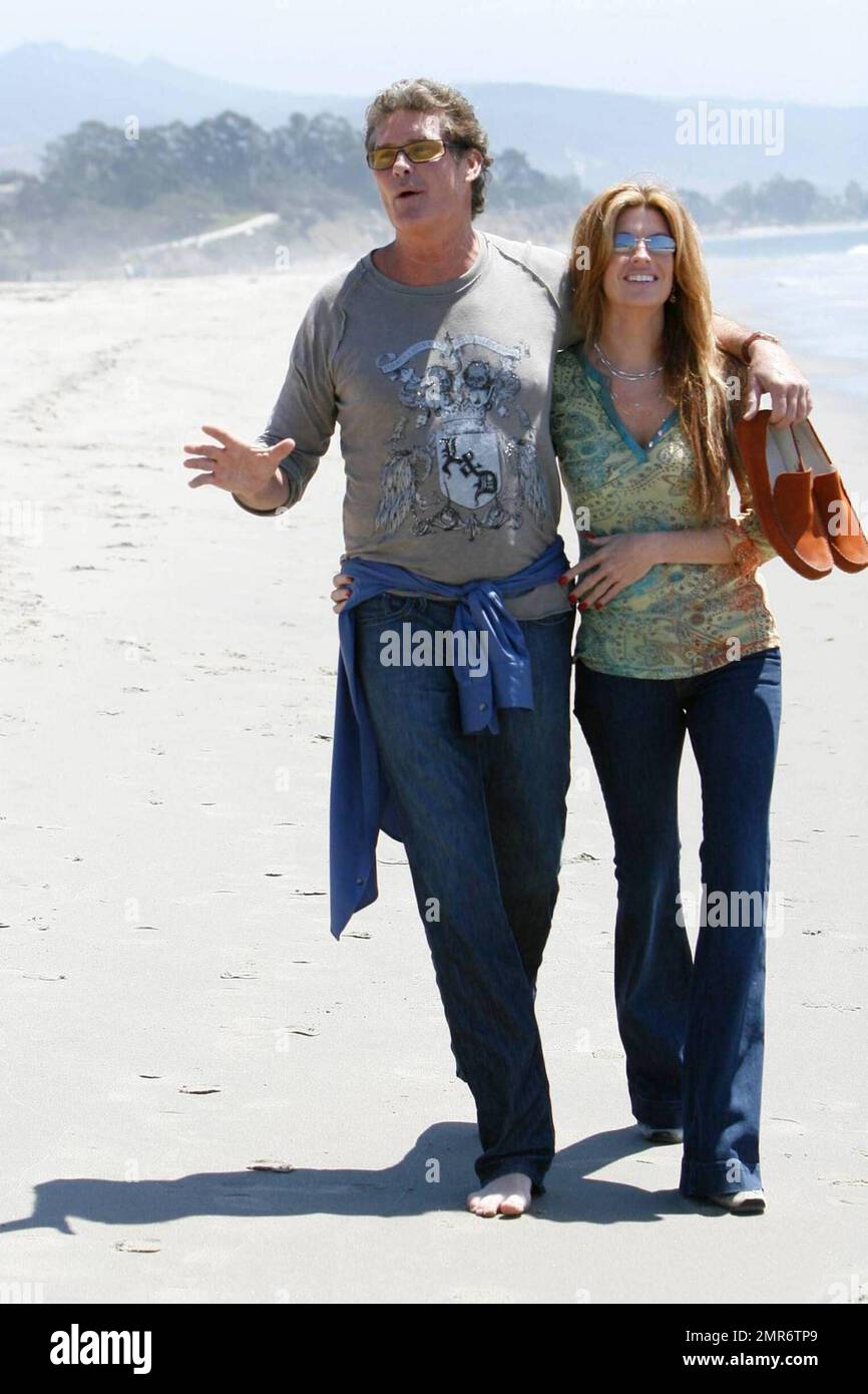 Exclusive!! A very healthy looking David Hasselhoff goes on a romatic ...