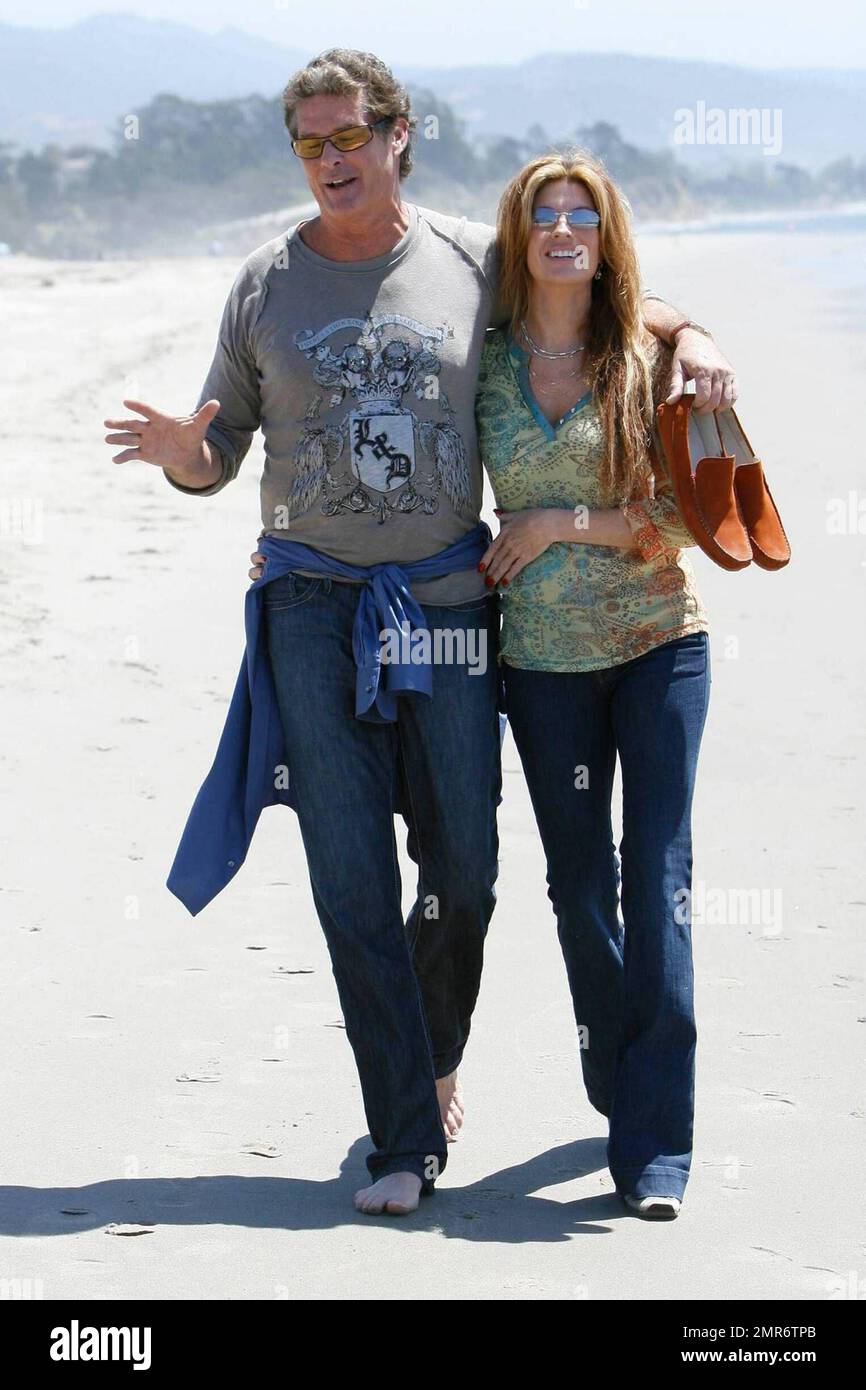 Exclusive!! A very healthy looking David Hasselhoff goes on a romatic ...