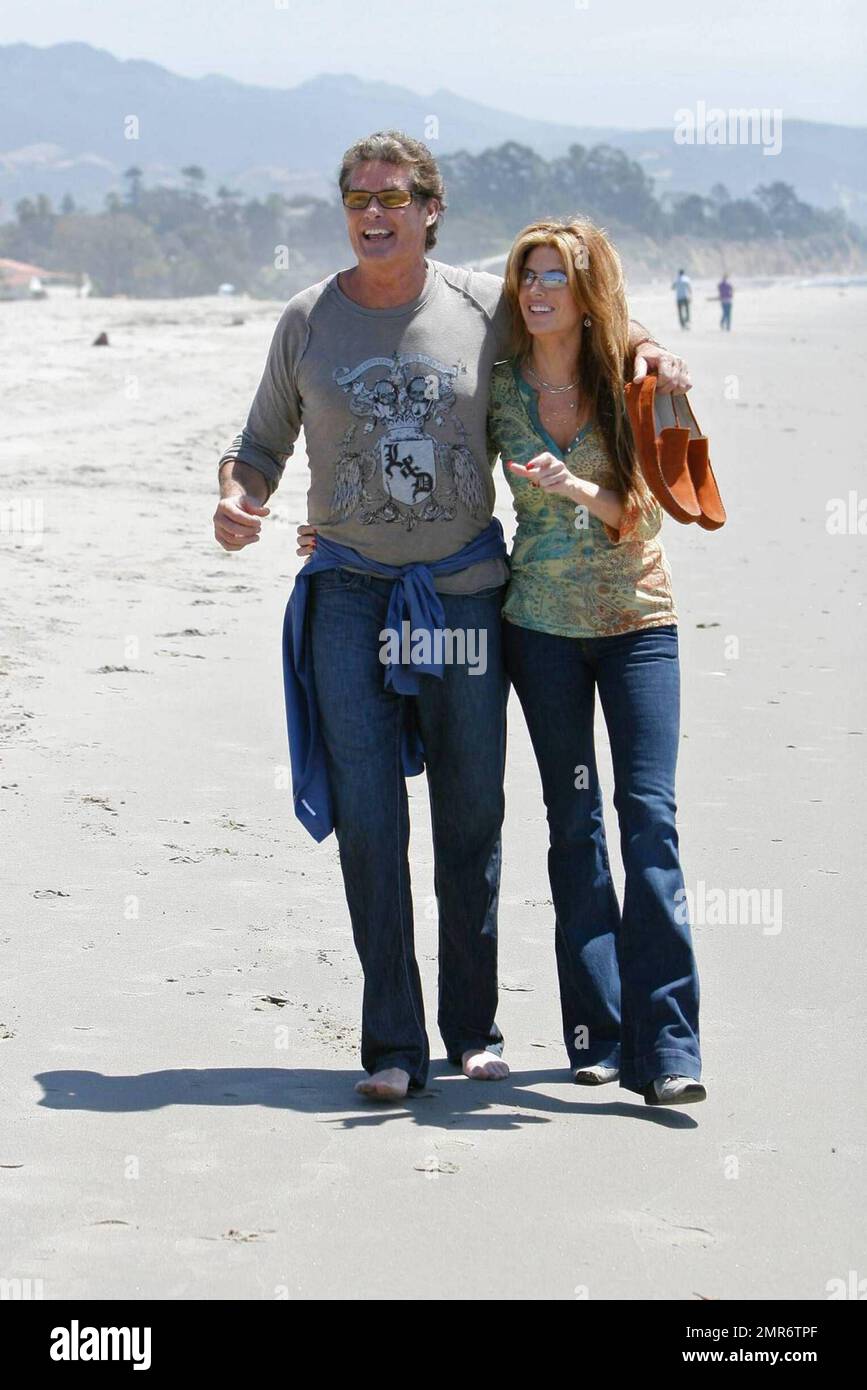 Exclusive!! A very healthy looking David Hasselhoff goes on a romatic ...