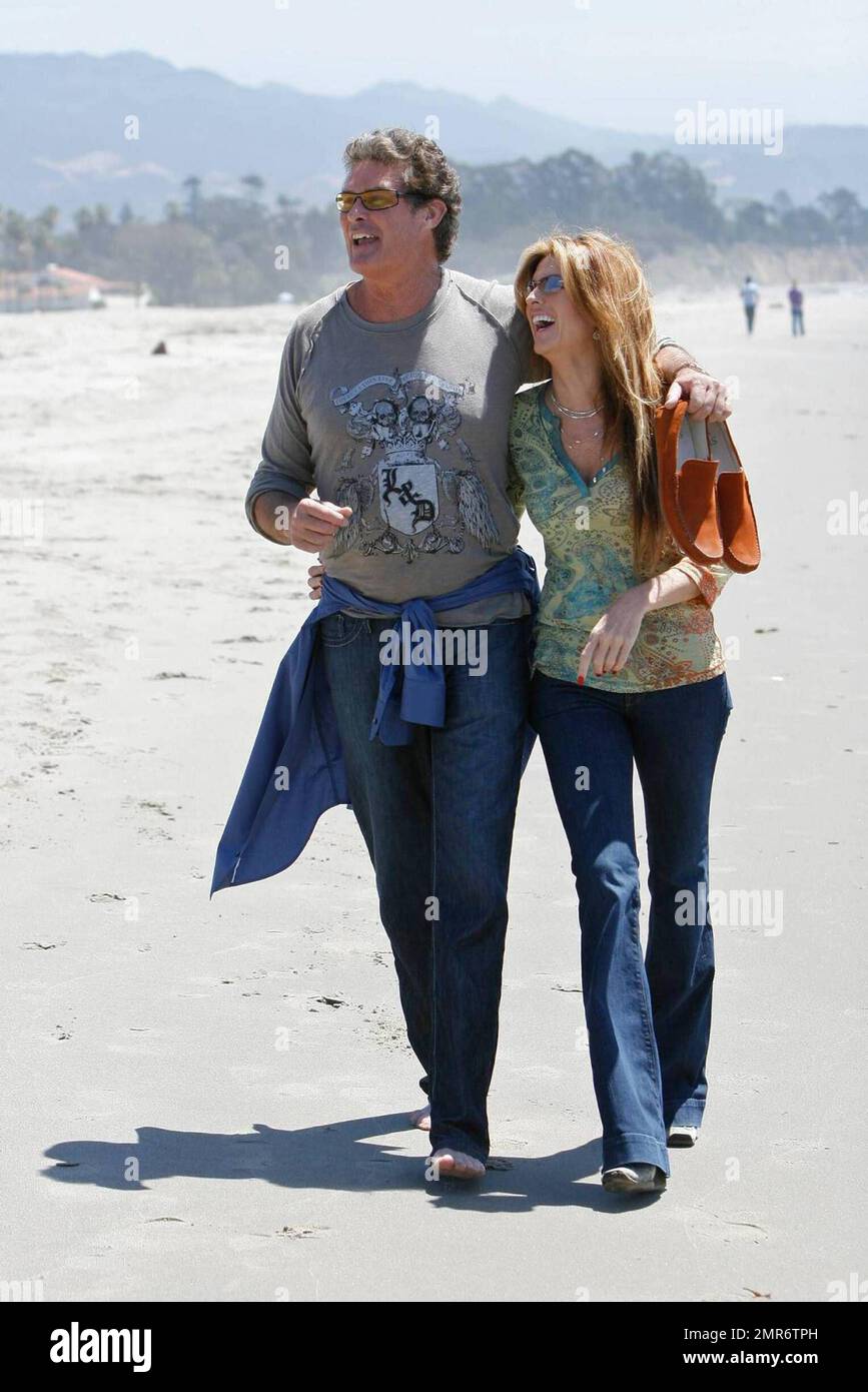 Exclusive!! A very healthy looking David Hasselhoff goes on a romatic ...