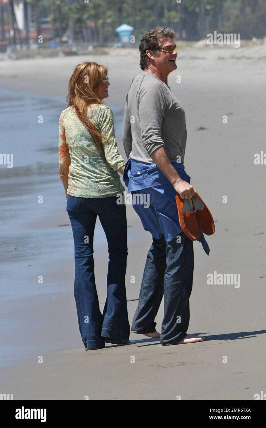 Exclusive!! A very healthy looking David Hasselhoff goes on a romatic ...