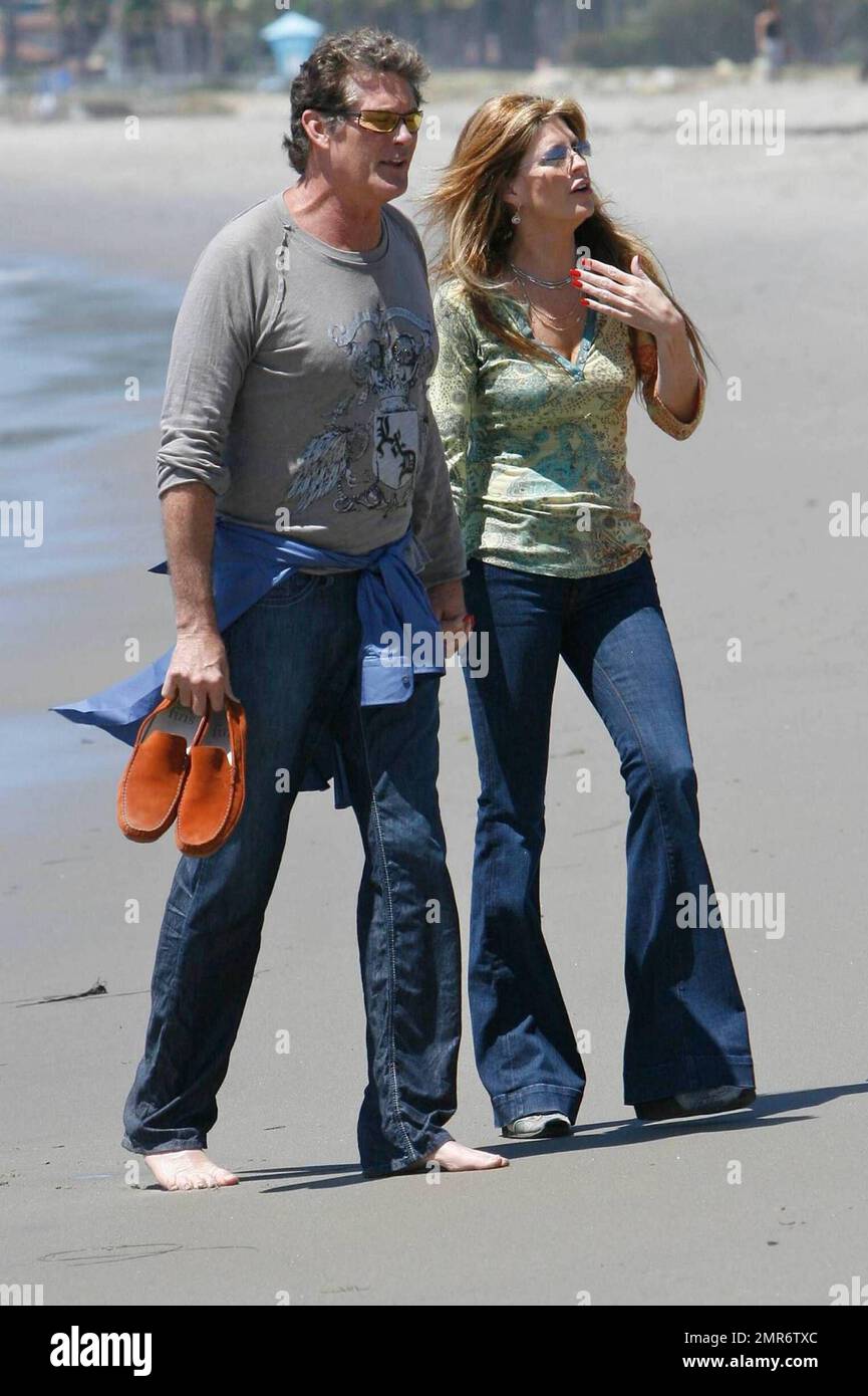 Exclusive!! A very healthy looking David Hasselhoff goes on a romatic ...