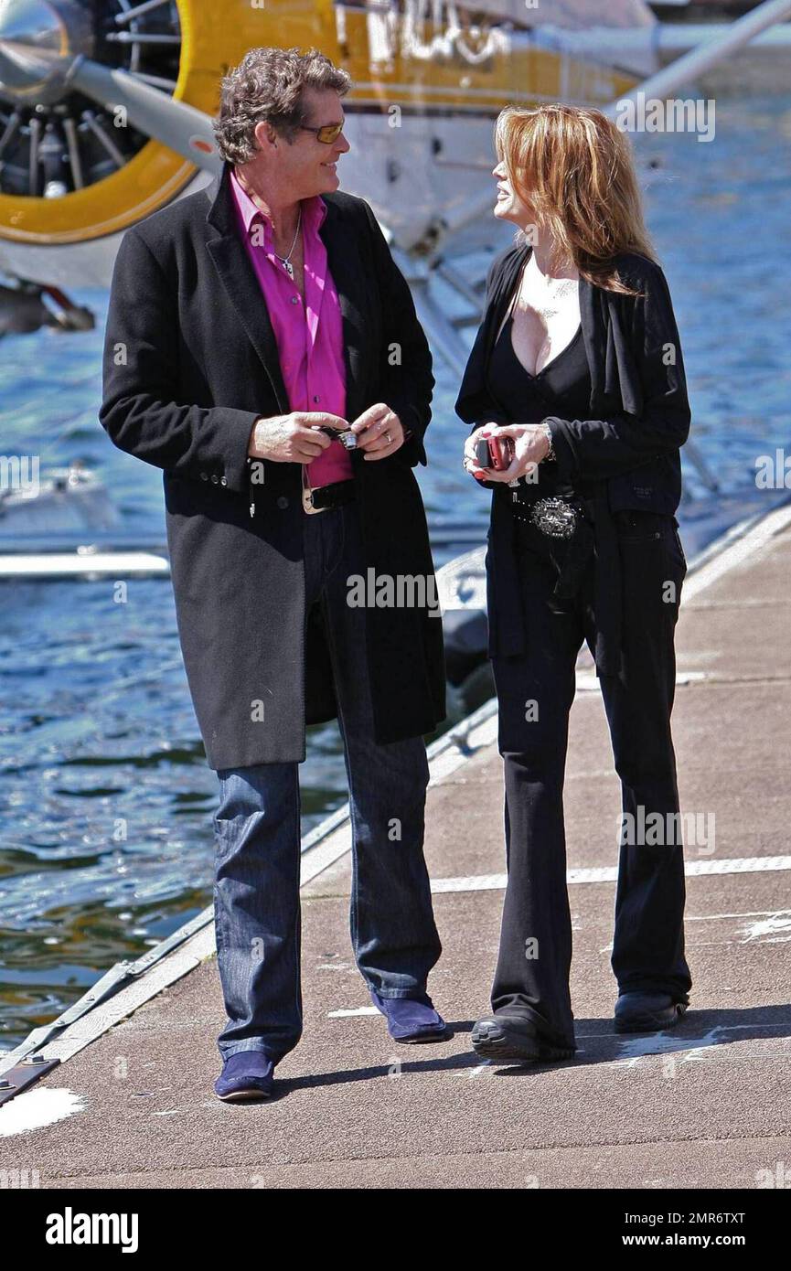 Exclusive!! David Hasselhoff and his new girlfriend Malibu celebrity ...