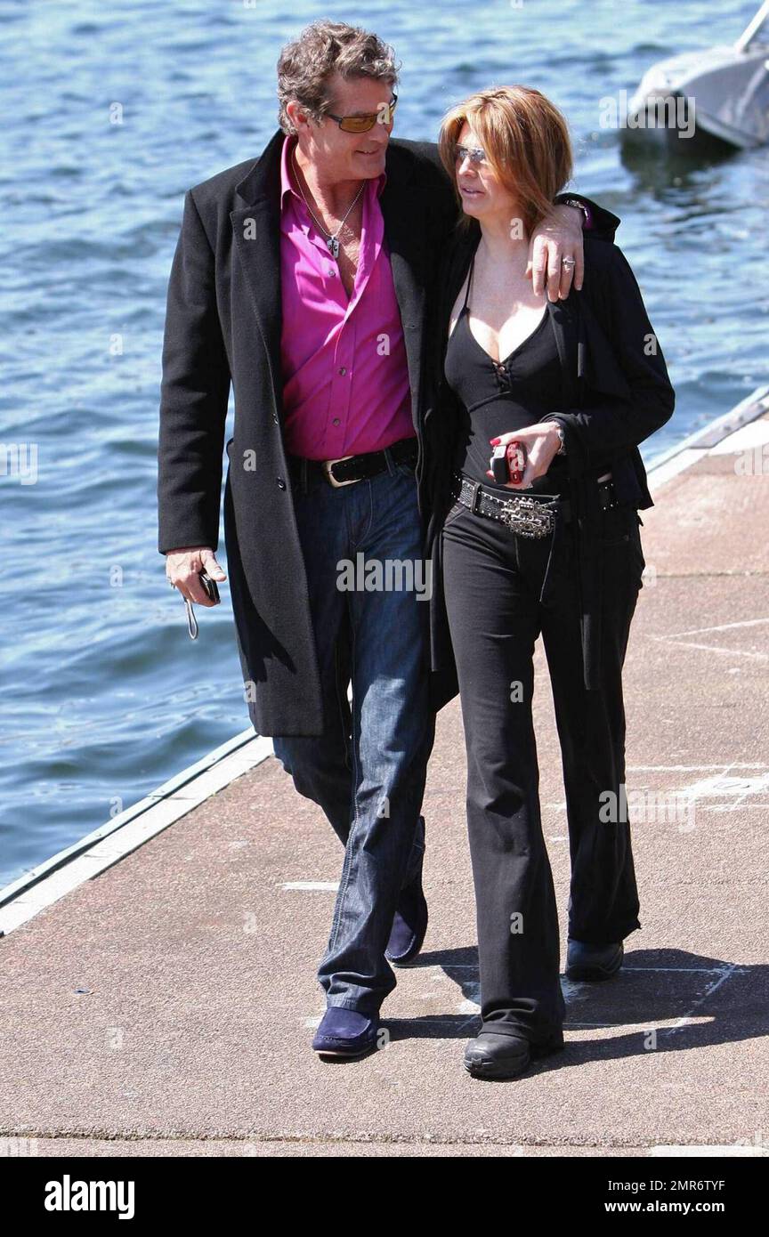 Exclusive!! David Hasselhoff and his new girlfriend Malibu celebrity ...