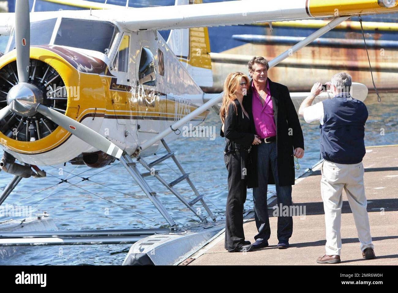 Exclusive!! David Hasselhoff and his new girlfriend Malibu celebrity ...