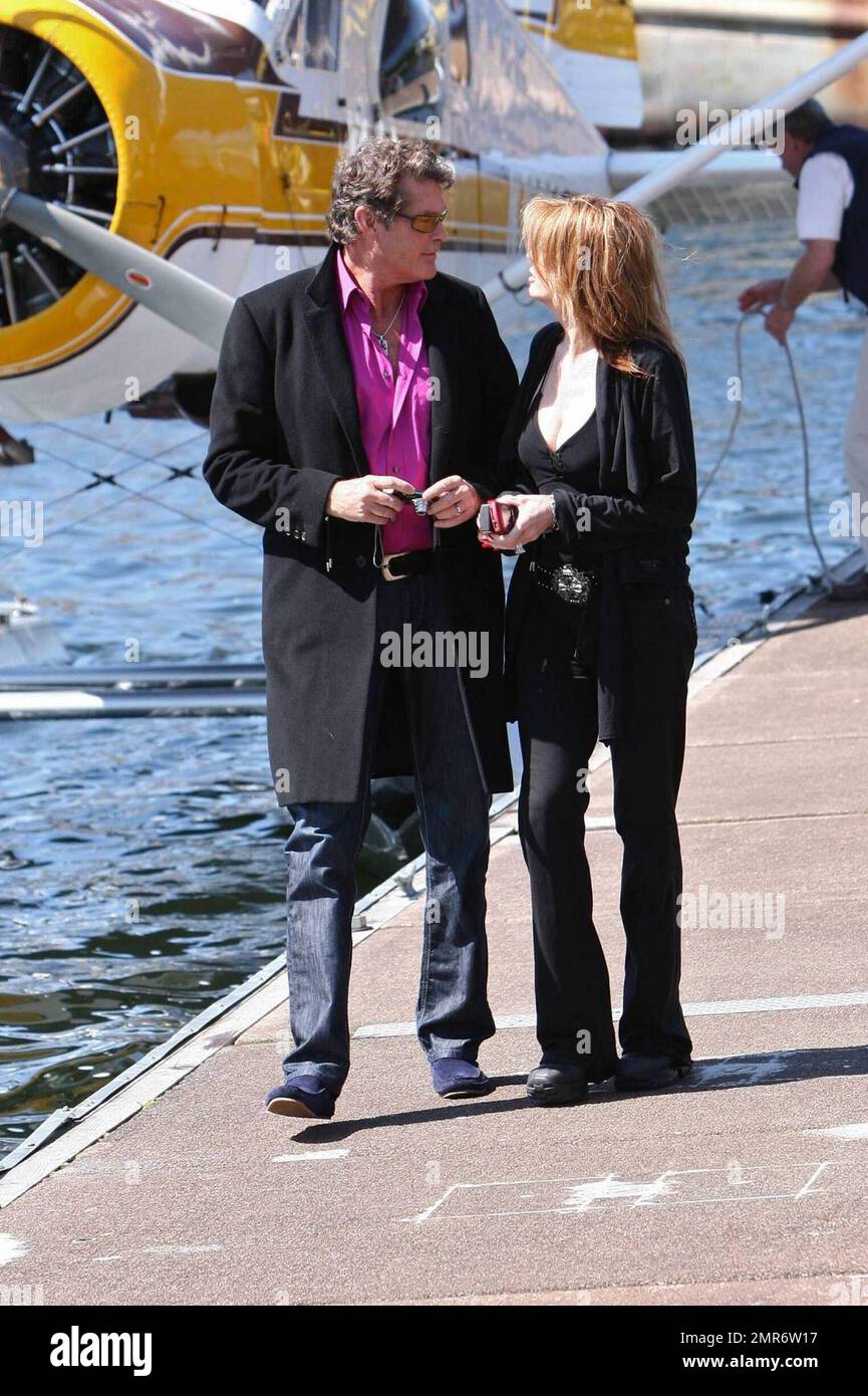 Exclusive!! David Hasselhoff and his new girlfriend Malibu celebrity ...