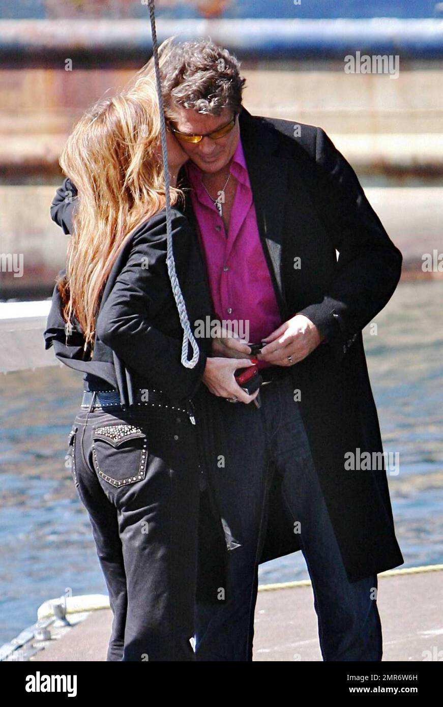 Exclusive!! David Hasselhoff and his new girlfriend Malibu celebrity ...