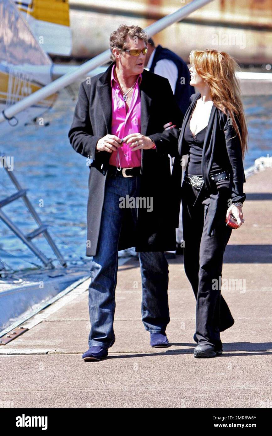 Exclusive!! David Hasselhoff and his new girlfriend Malibu celebrity ...