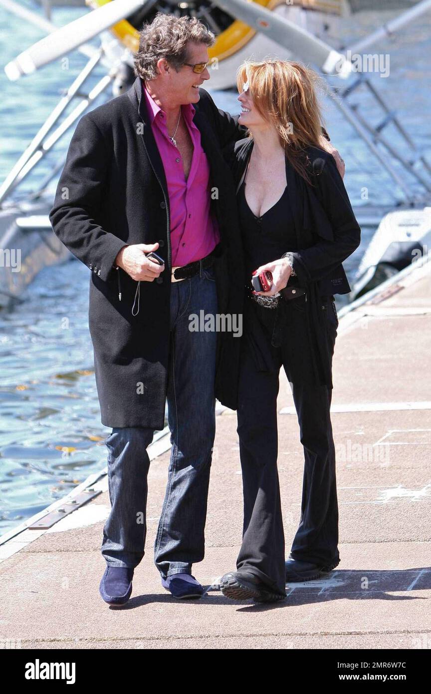 Exclusive!! David Hasselhoff and his new girlfriend Malibu celebrity ...