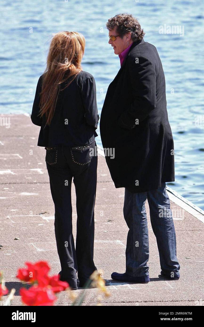 Exclusive!! David Hasselhoff and his new girlfriend Malibu celebrity ...