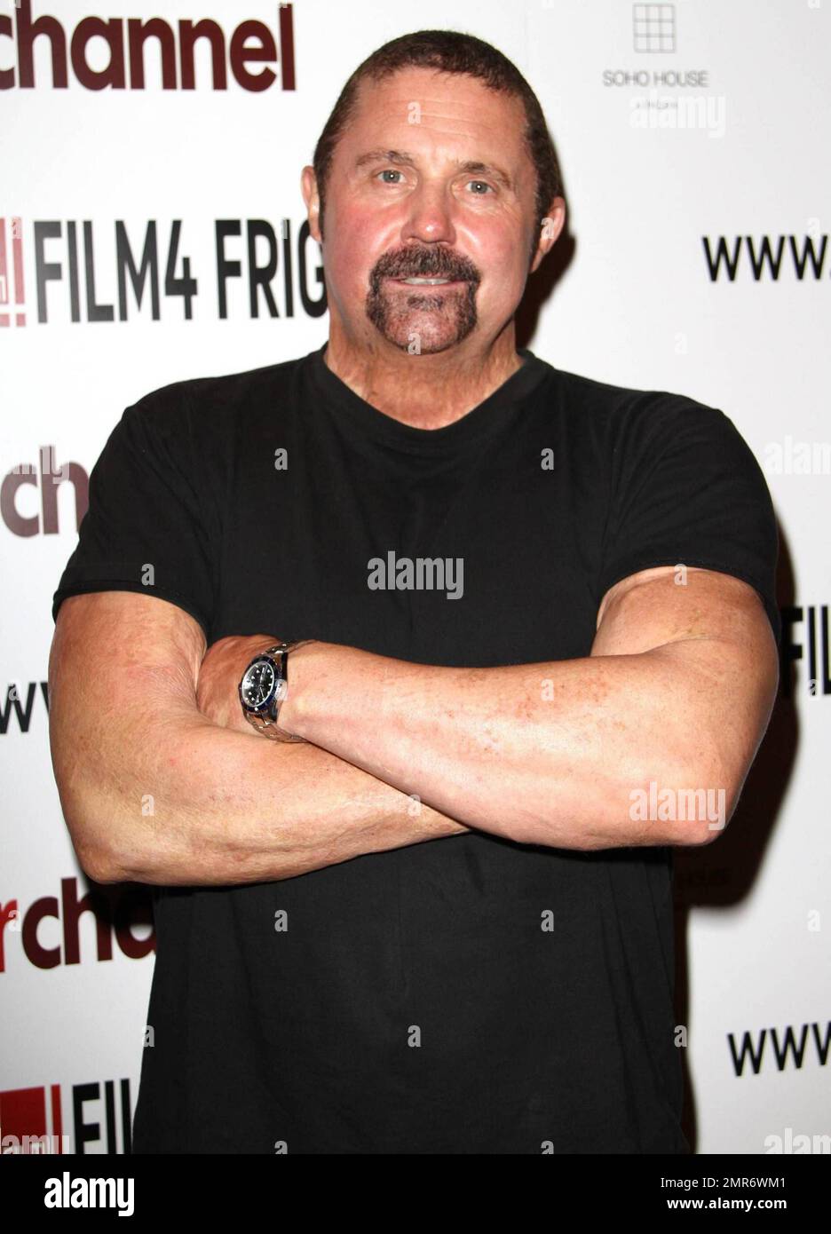 Kane Hodder at the movie premiere of Hatchet II, part of the Film 4 ...