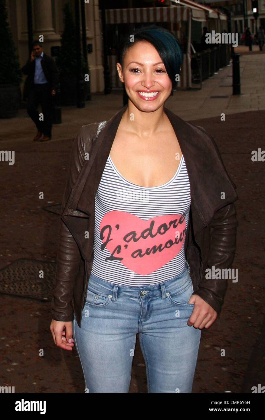 Amelle Berrabah at Have a Heart in London, UK. 3/19/10 Stock Photo - Alamy