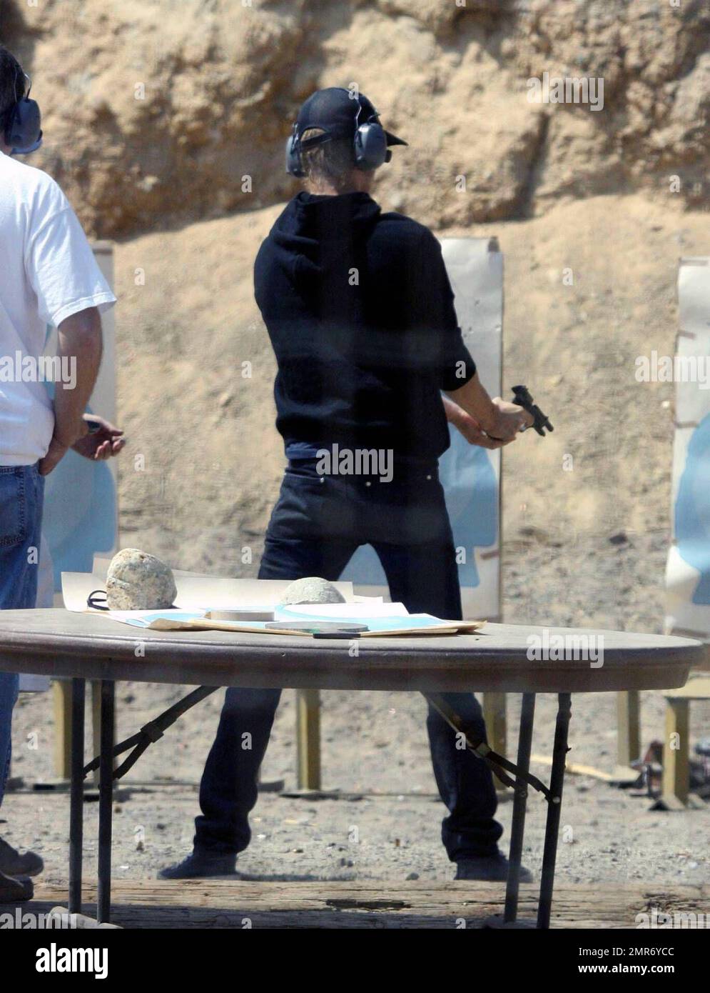 Hayden Christensen traded in his light saber for a semi-automatic hand ...