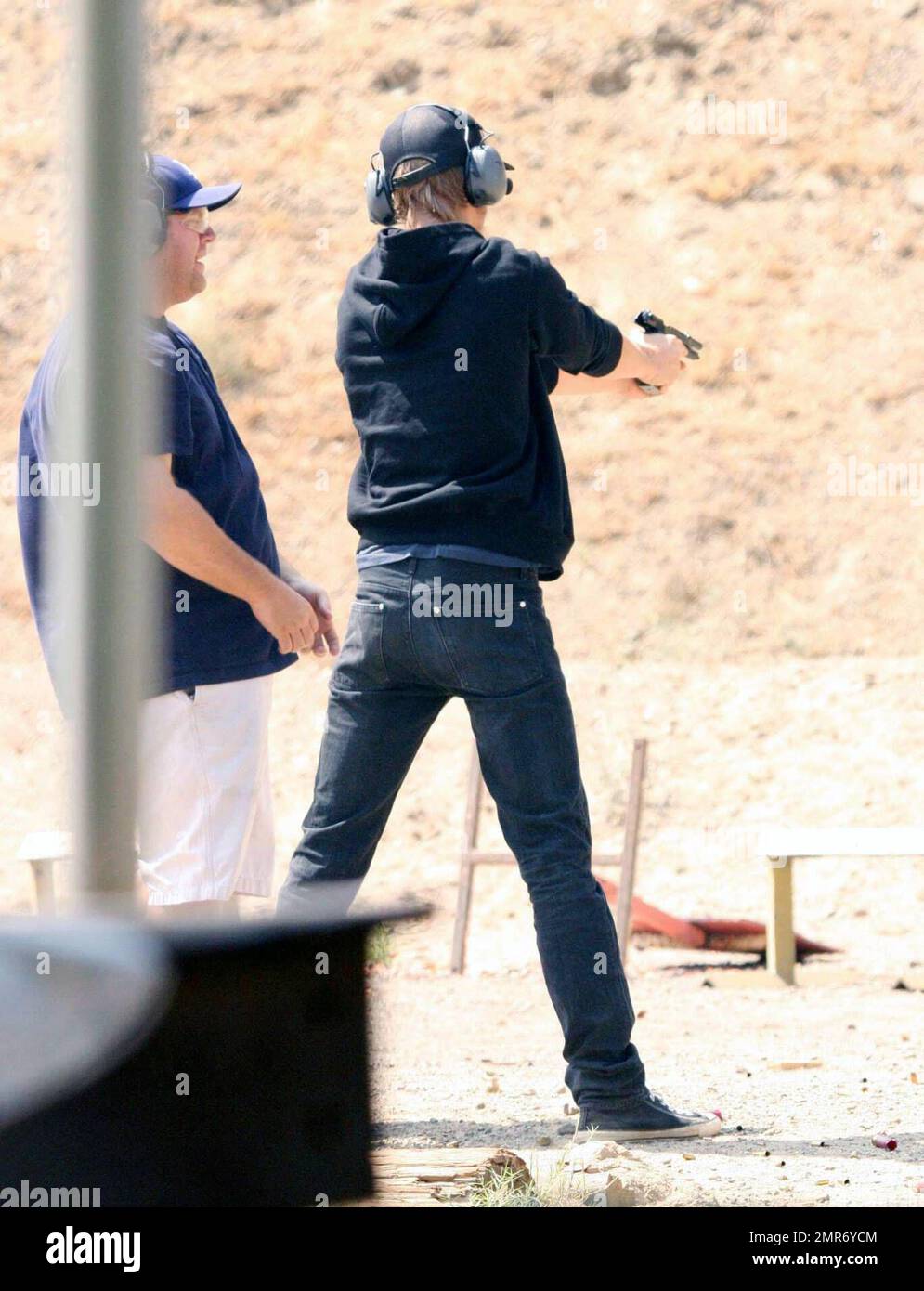 Hayden Christensen traded in his light saber for a semi-automatic hand ...