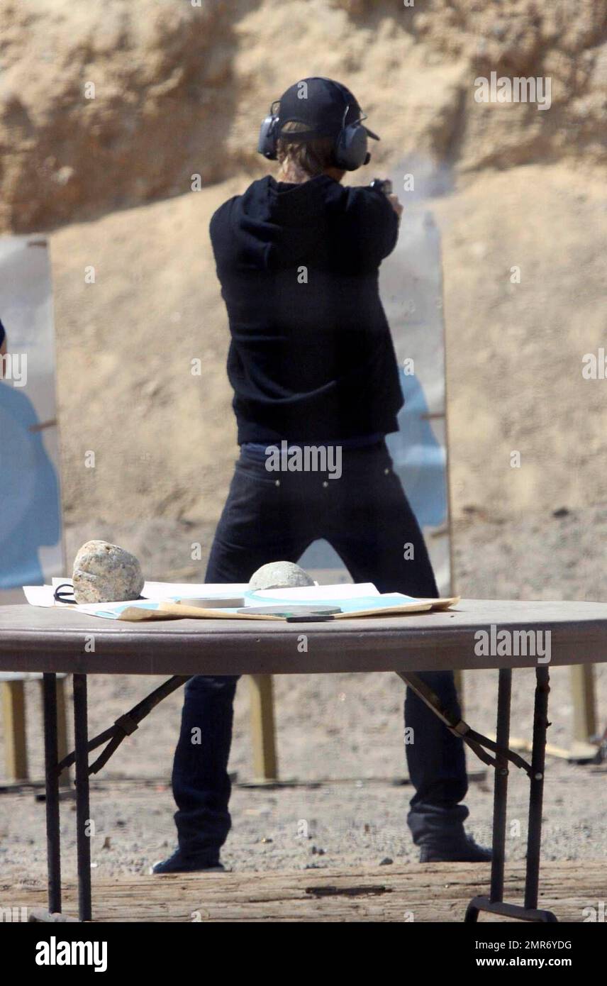 Hayden Christensen traded in his light saber for a semi-automatic hand ...