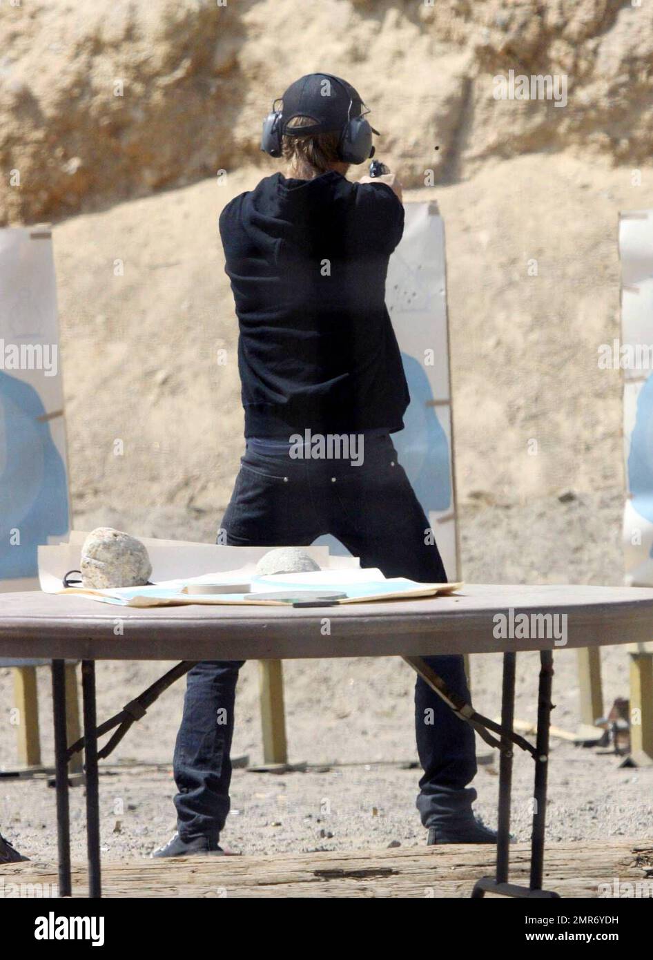 Hayden Christensen traded in his light saber for a semi-automatic hand ...