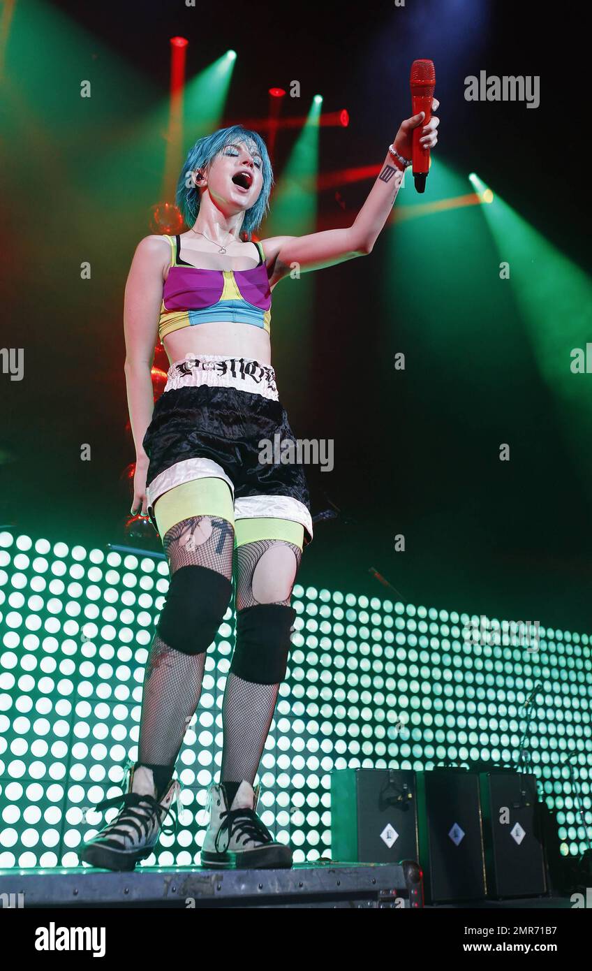 Hayley williams west palm beach 2014 hi-res stock photography and ...