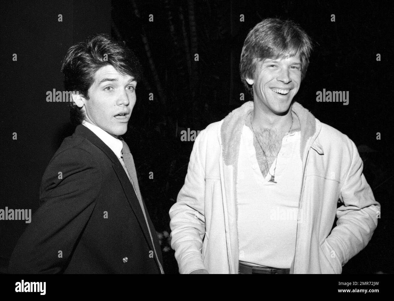 Michael Damian and Steve Doubet seen at the Beverly Hills Hotel on ...