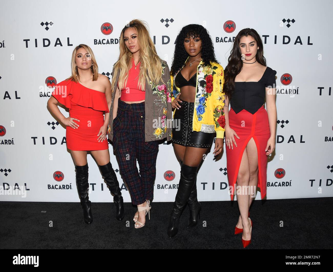 Fifth Harmony, from left, Ally Brooke, Dinah Jane, Normani Kordei and ...