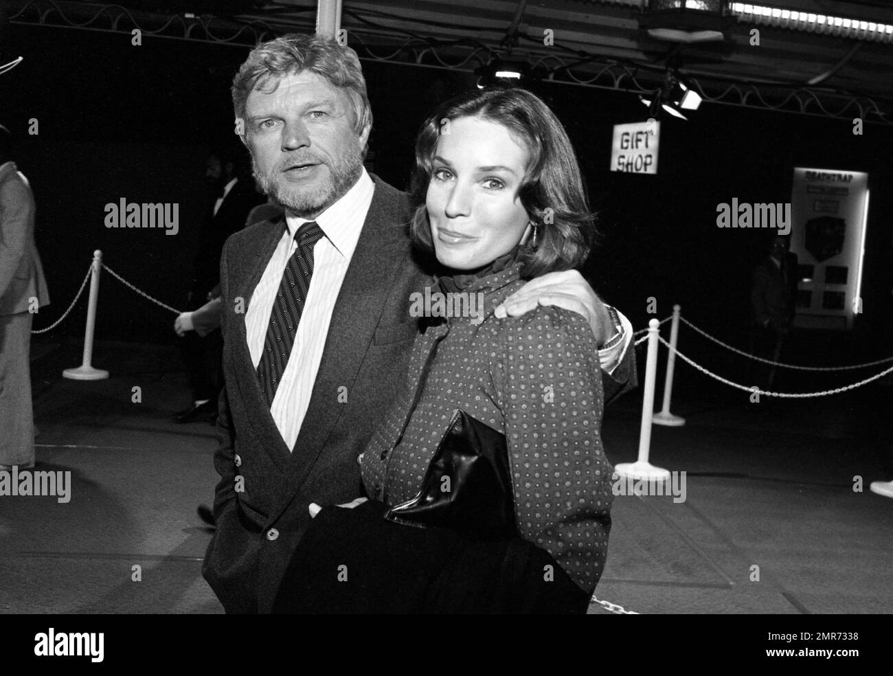 Hardy Krüger and wife Anita at the Wrong Is Right screening on April 12 ...