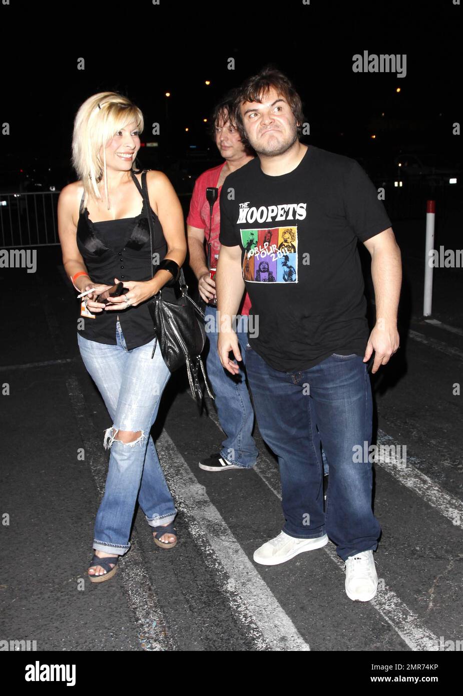 Comedic actor Jack Black arrives at LACMA for the L.A. Premiere of "The ...