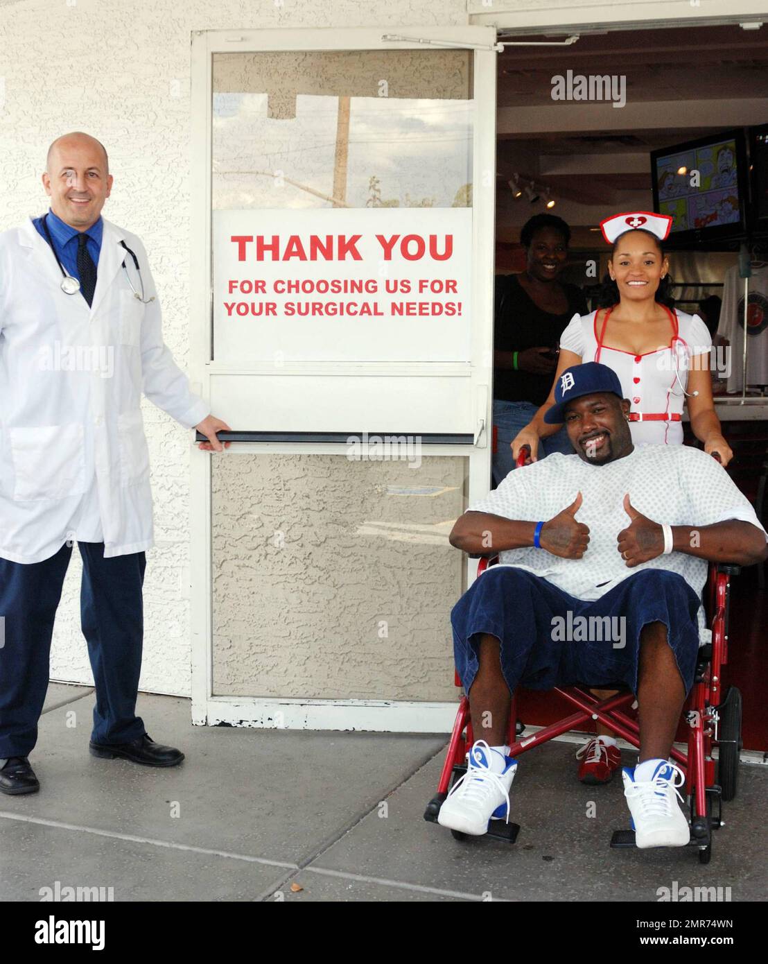 EXCLUSIVE!! This is the famous Heart Attack Grill, a hospital themed ...