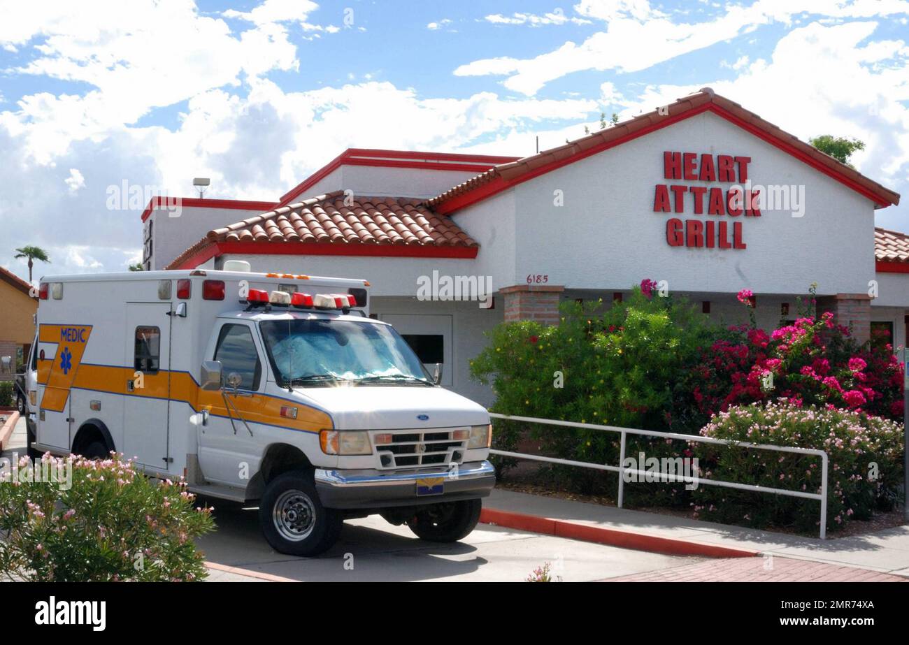 EXCLUSIVE!! This is the famous Heart Attack Grill, a hospital themed ...