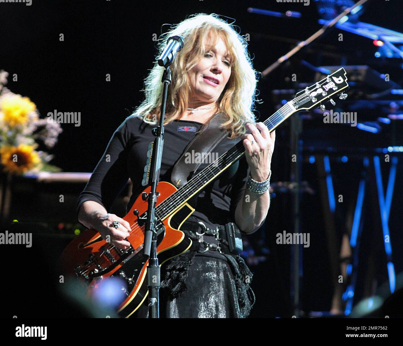 Nancy Wilson of 'Heart' performs live in concert at the Koka Booth ...