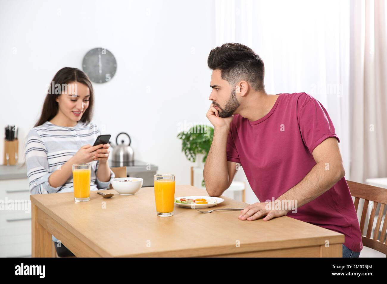 People preferring food hi-res stock photography and images - Alamy