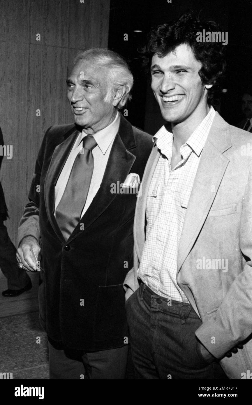Robert Alda and son Anthony at the Shubert Theater for the Actors ...