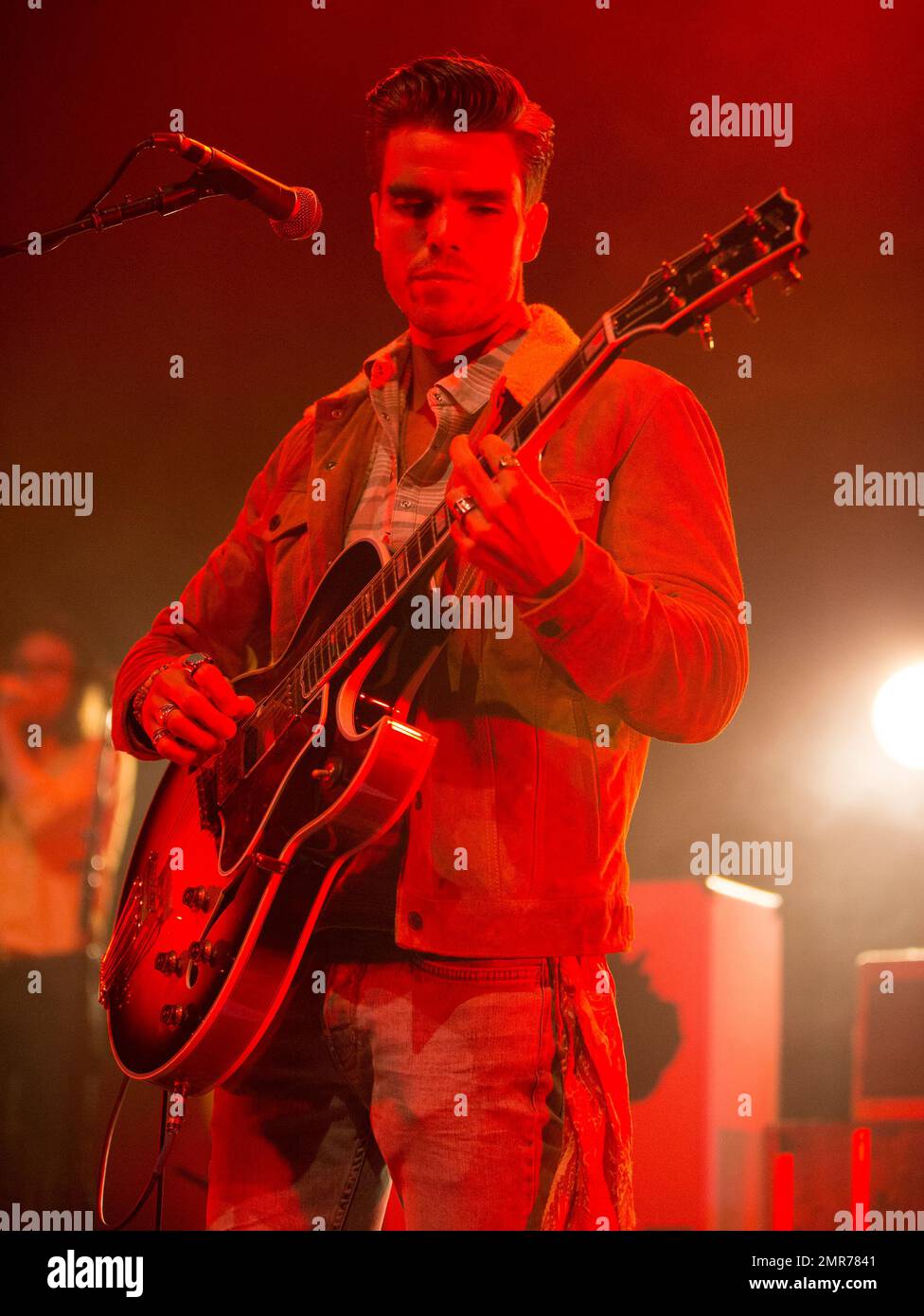 JJ Julius Son of the band Kaleo performs in concert during their "Kaleo ...