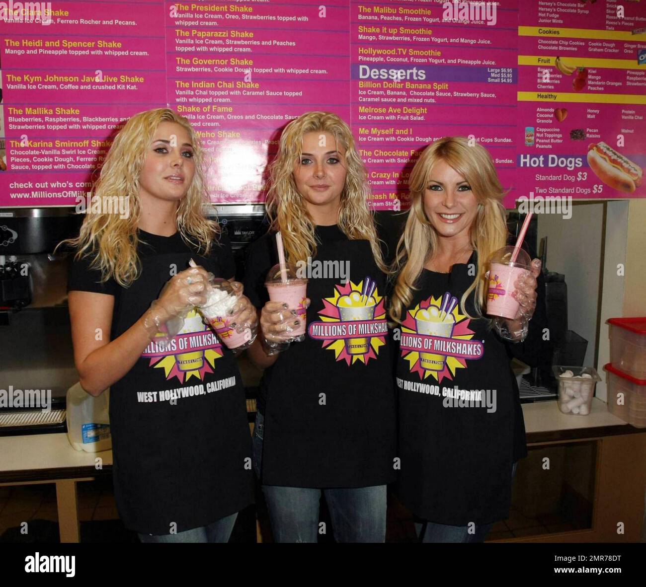 The Girls Next Door, Kristina and Karissa Shannon, along with Miss ...