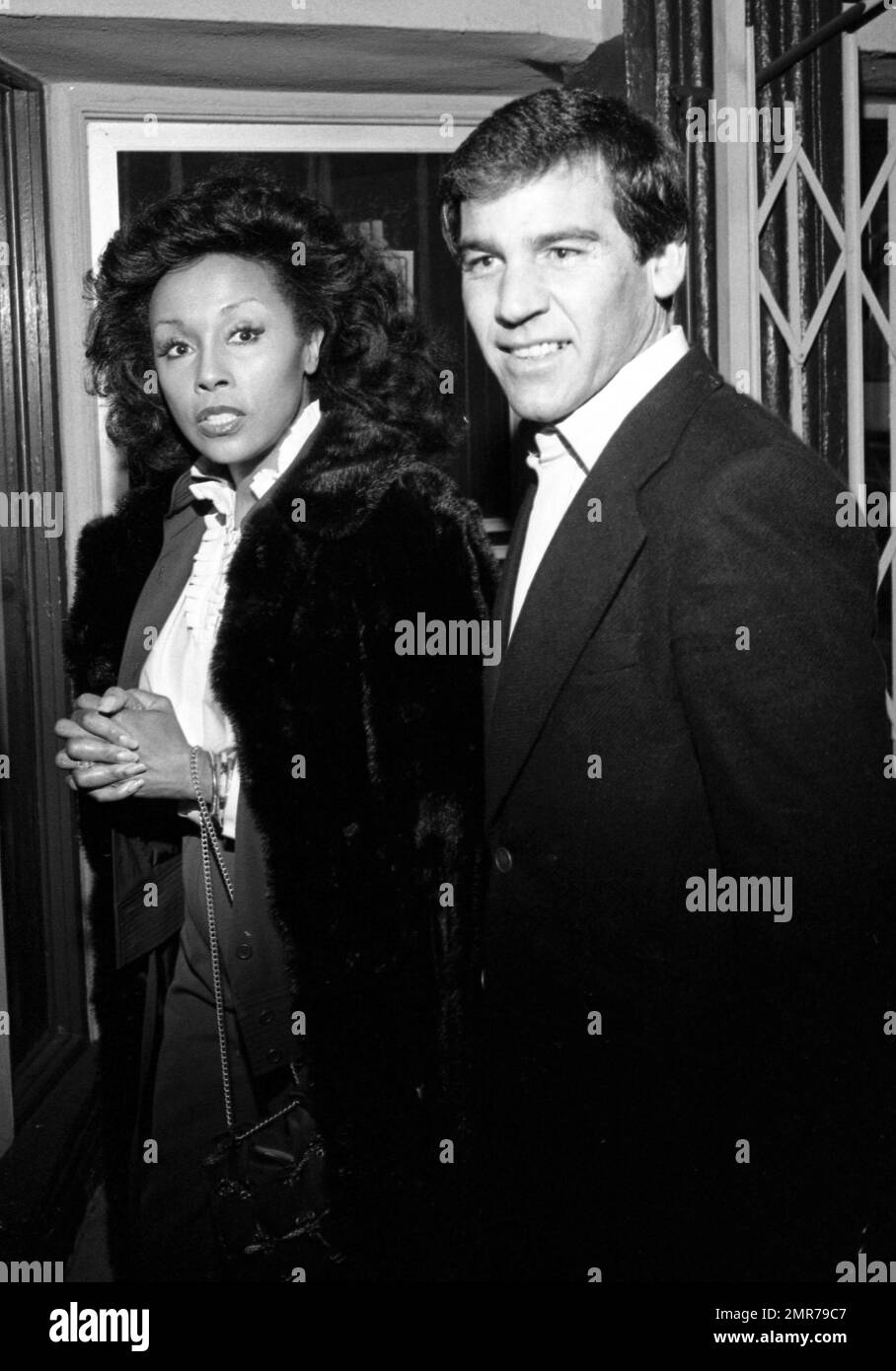 Diahann Carroll and Barnette Lewis at DeVille Gallery on April 15, 1982 Credit: Ralph Dominguez ...