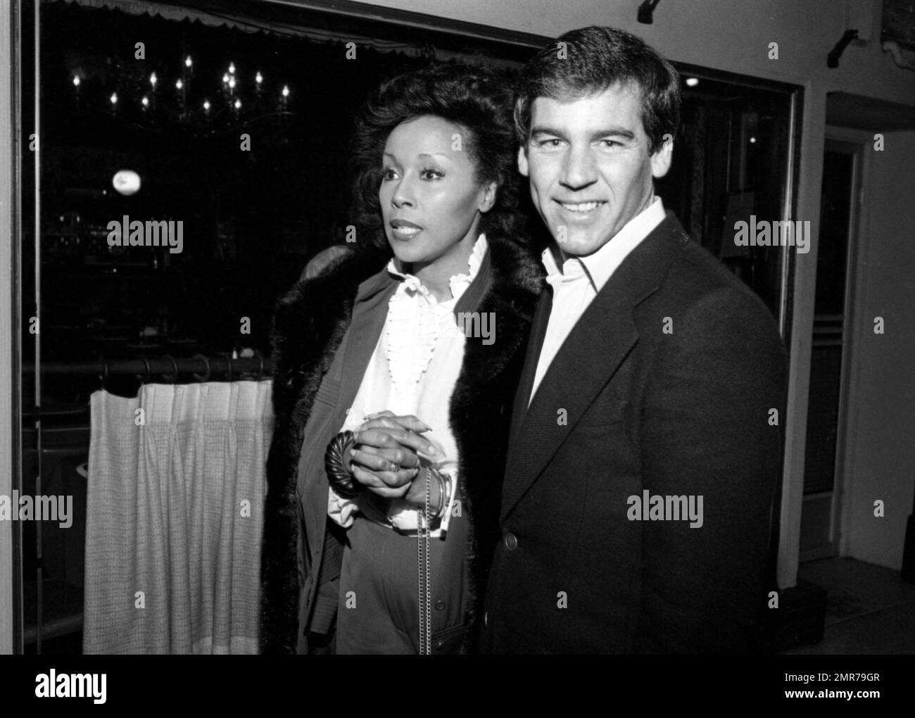 Diahann Carroll and Barnette Lewis at DeVille Gallery on April 15, 1982 Credit: Ralph Dominguez ...