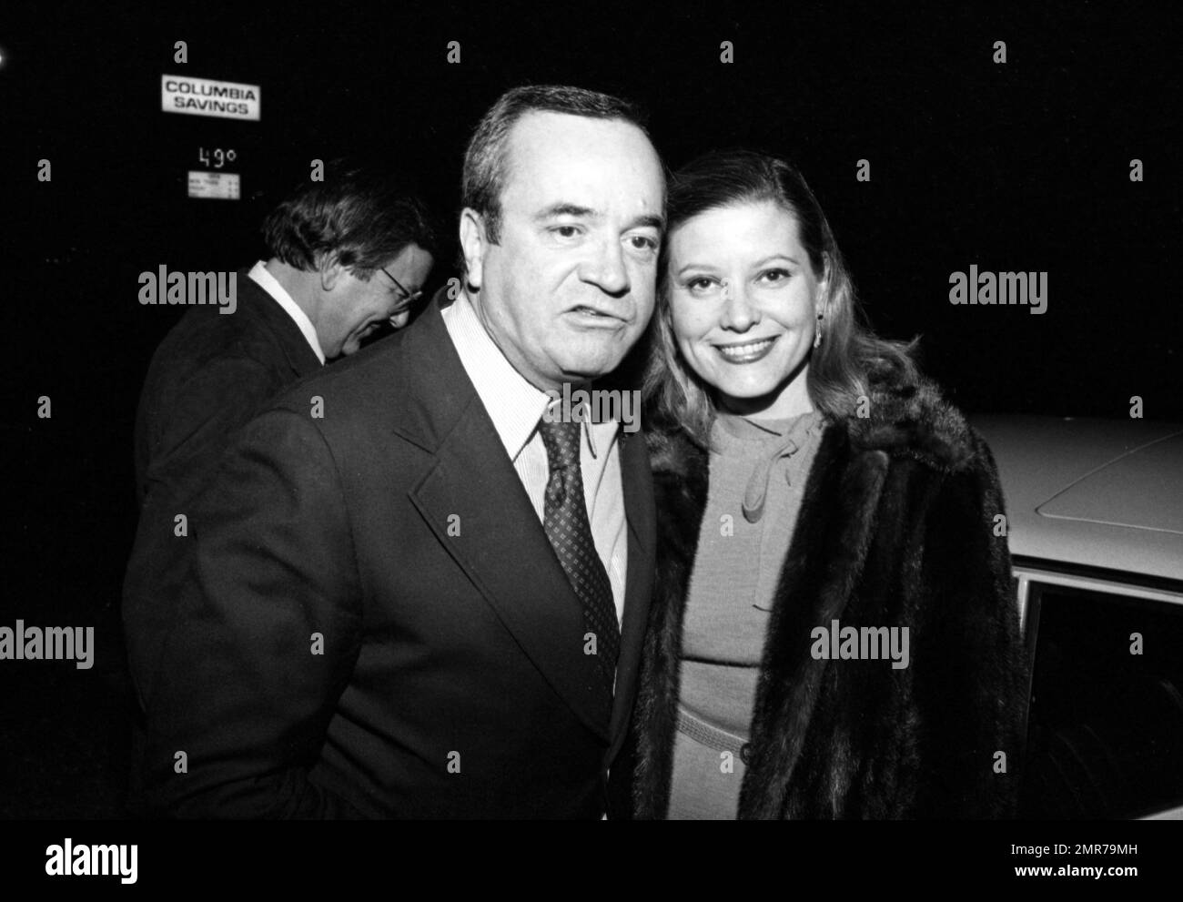 David Doyle and wife Anne seen at Dan Tana's on April 14, 1982 Credit ...