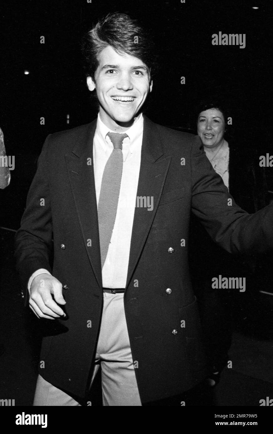 Michael Damian seen at the Beverly Hills Hotel on April 14, 1982 Credit ...