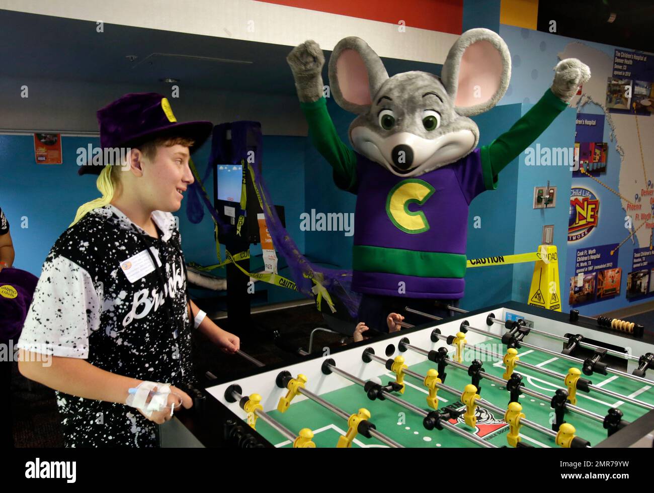 IMAGE DISTRIBUTED FOR SPIRIT OF CHILDREN - Chuck E Cheese plays ...