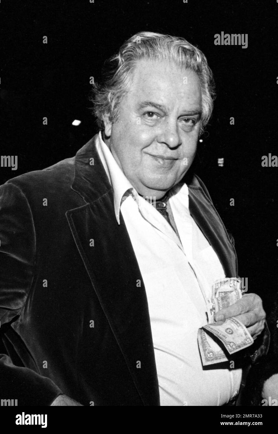 Cubby Broccoli seen at Bistro on April 14, 1982 Credit: Ralph Dominguez ...