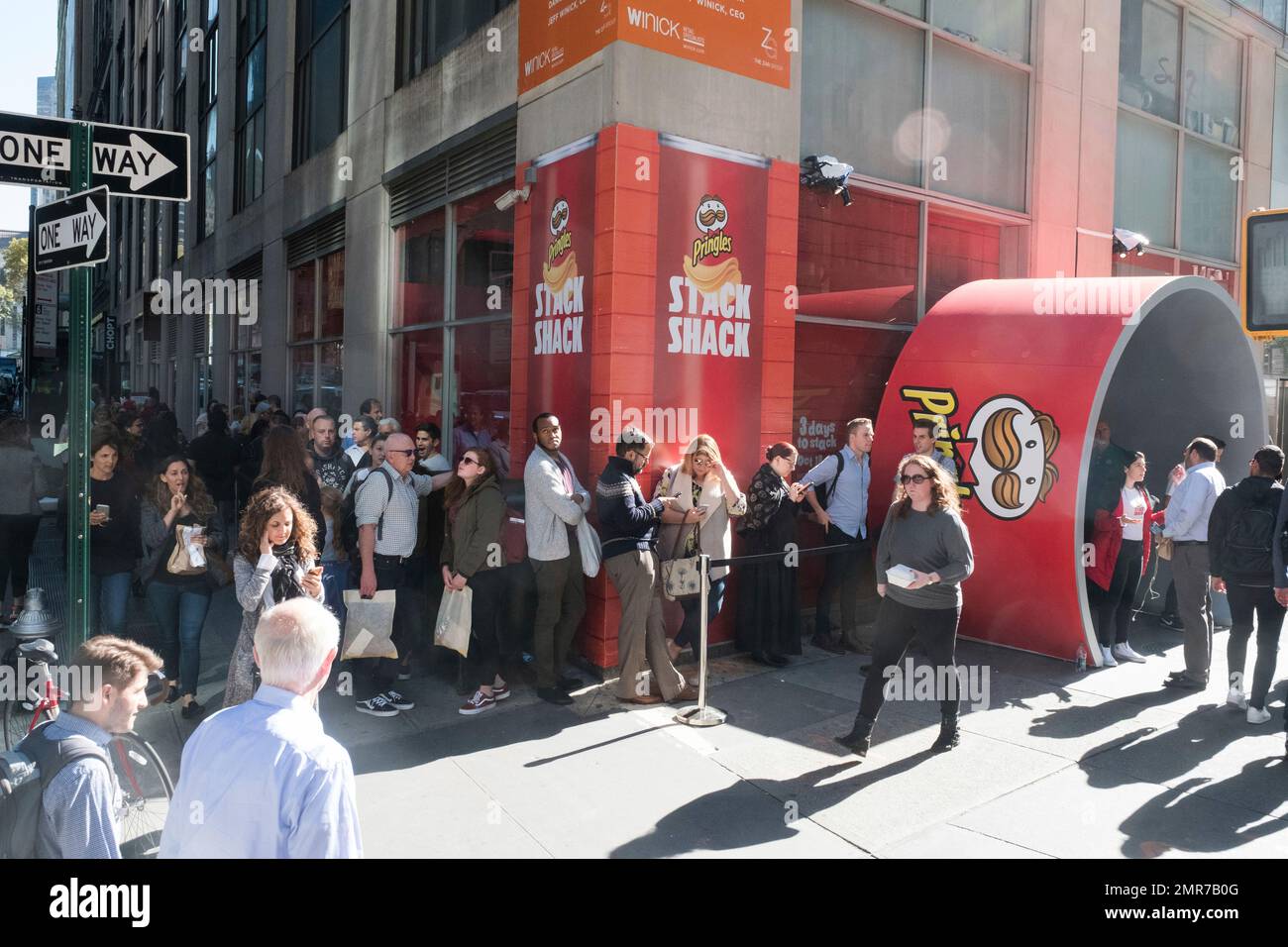 IMAGE DISTRIBUTED FOR PRINGLES - Pringles unveils the Pringles Stack Shack - a New York pop-up ...