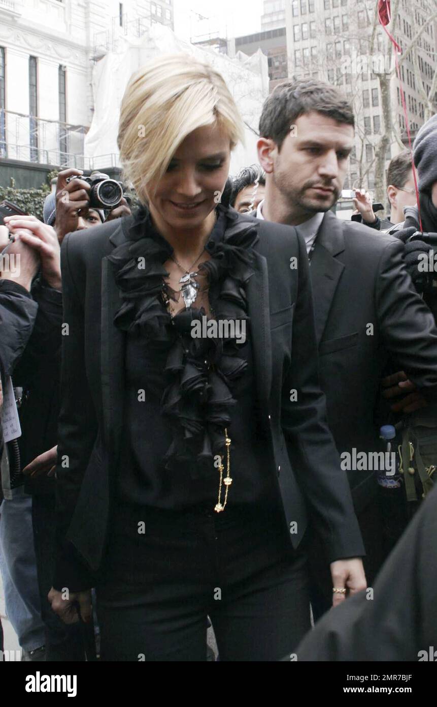 Supermodel and Victoria's Secret angel Heidi Klum sports a new, short ...