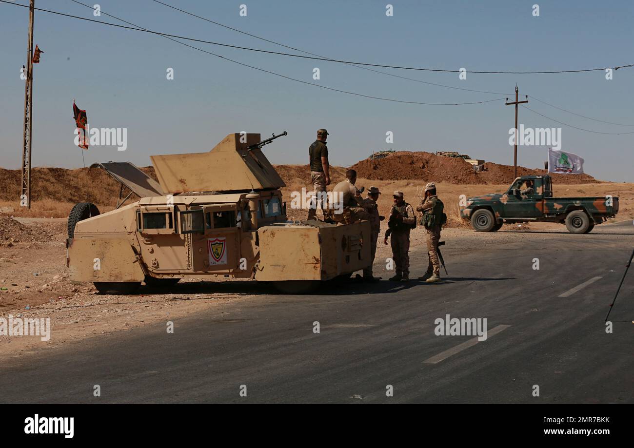 Iraqi security forces and Popular Mobilization Forces take control of a ...