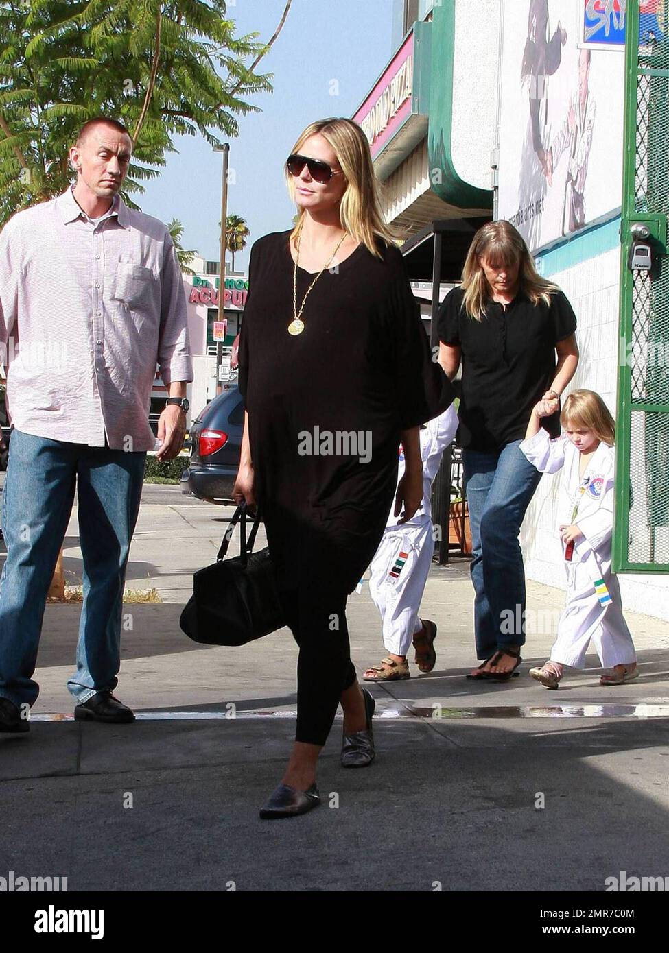 With the due date of her fourth child reportedly just weeks away, Heidi ...