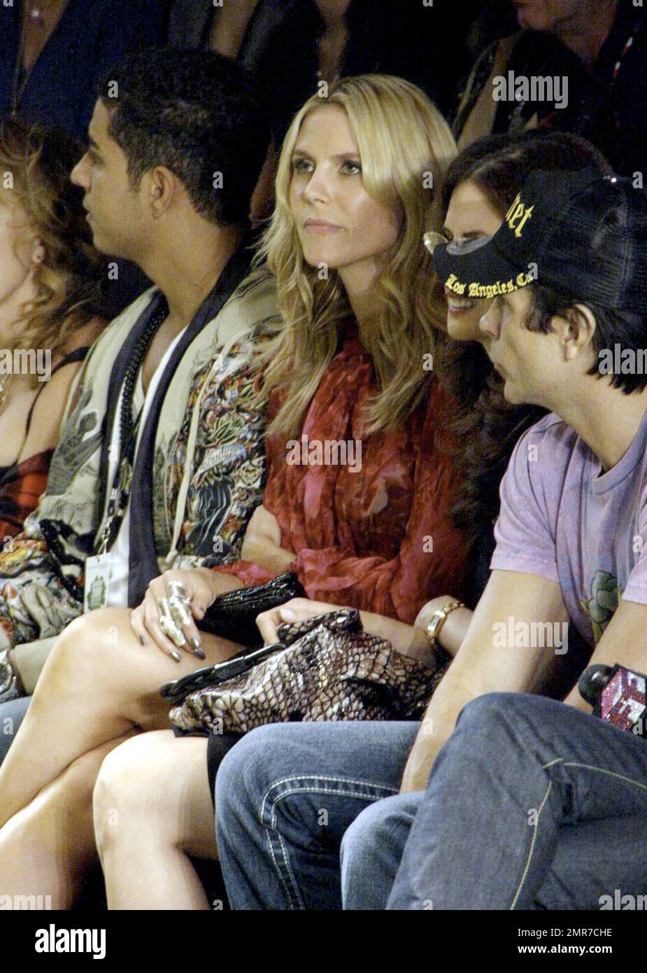 Supermodel Heidi Klum attends the Christian Audigier Presents American ...