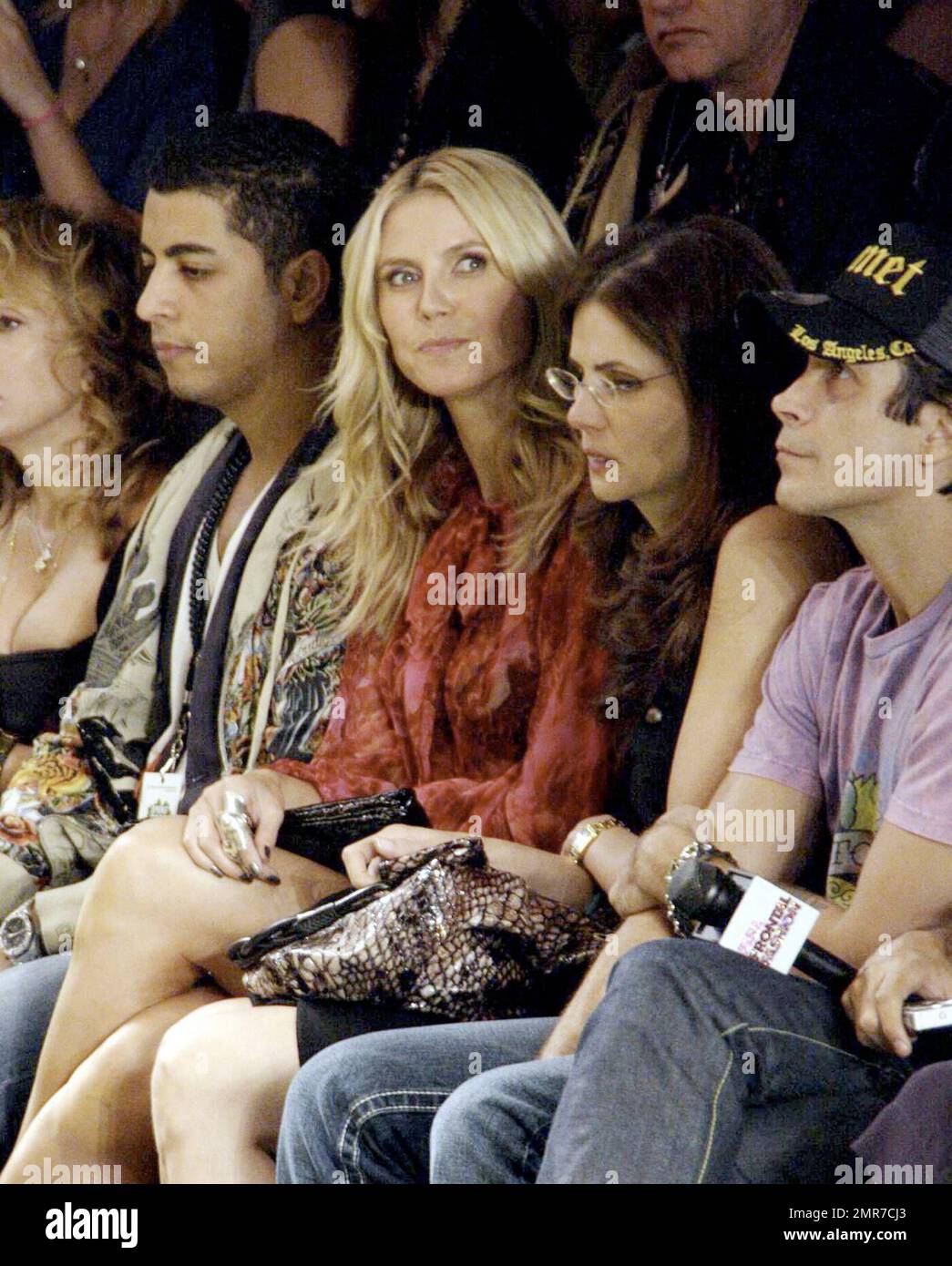 Supermodel Heidi Klum attends the Christian Audigier Presents American ...