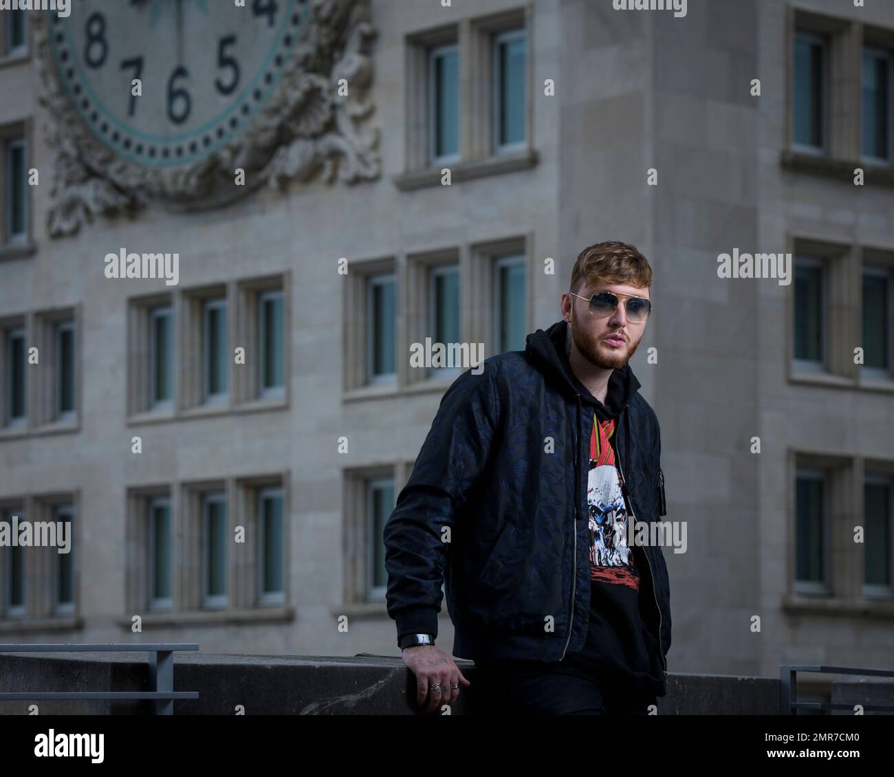 In this Sept. 18, 2017 photo, British singer James Arthur poses for a ...