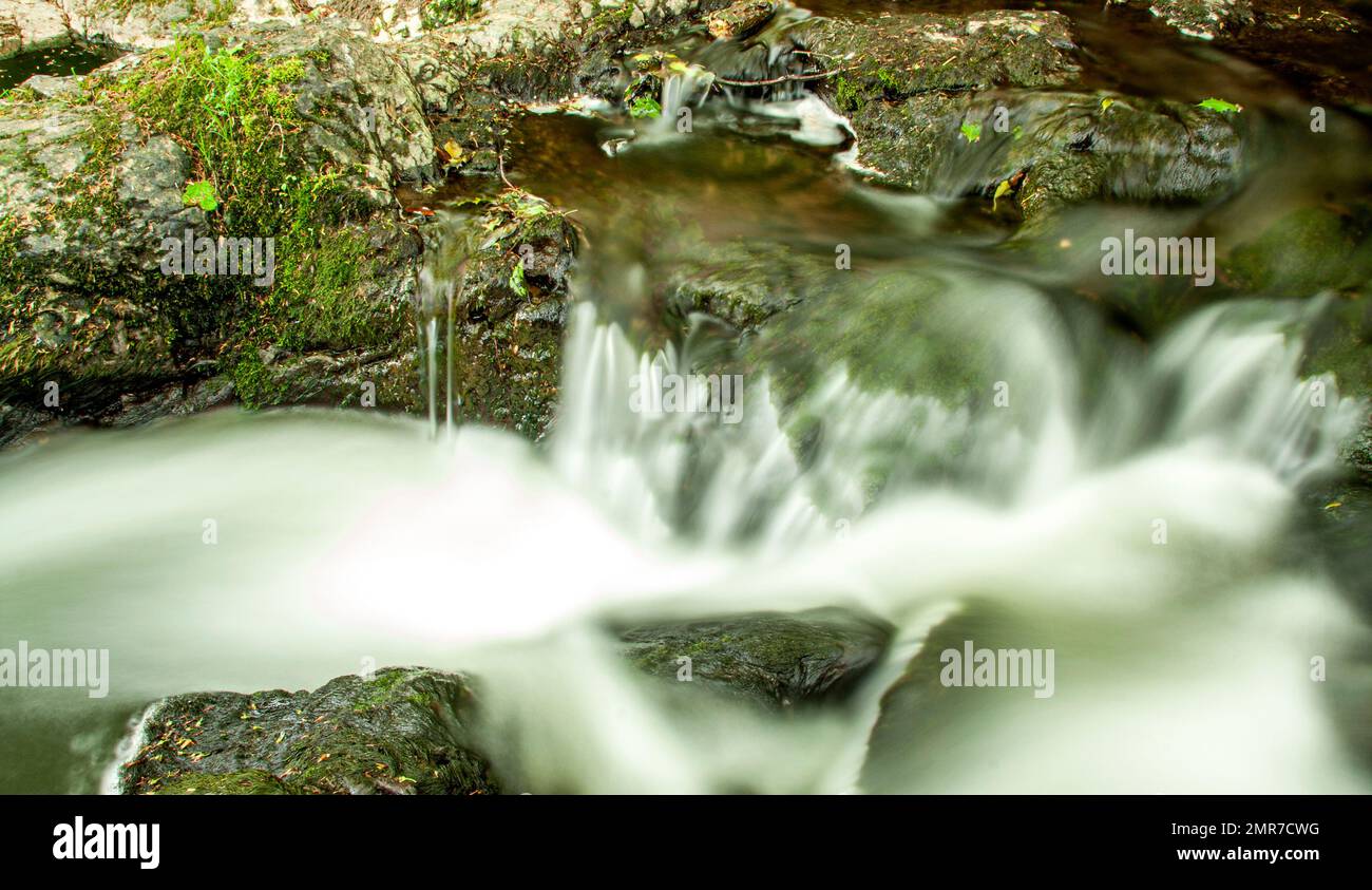 In Scotland, the spectacular fast-flowing Arbirlot Waterfall and the ...