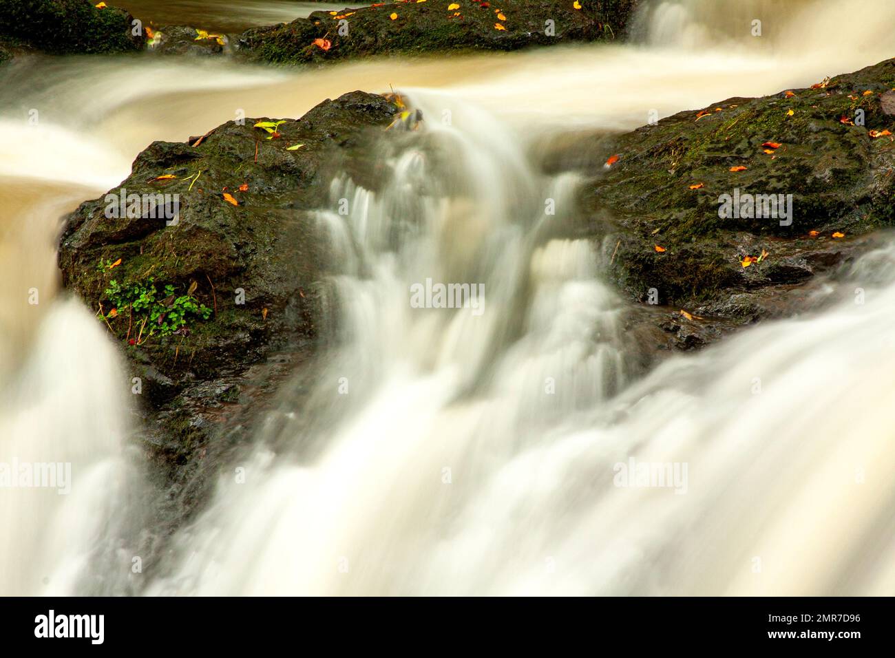In Scotland, the spectacular fast-flowing Arbirlot Waterfall and the ...