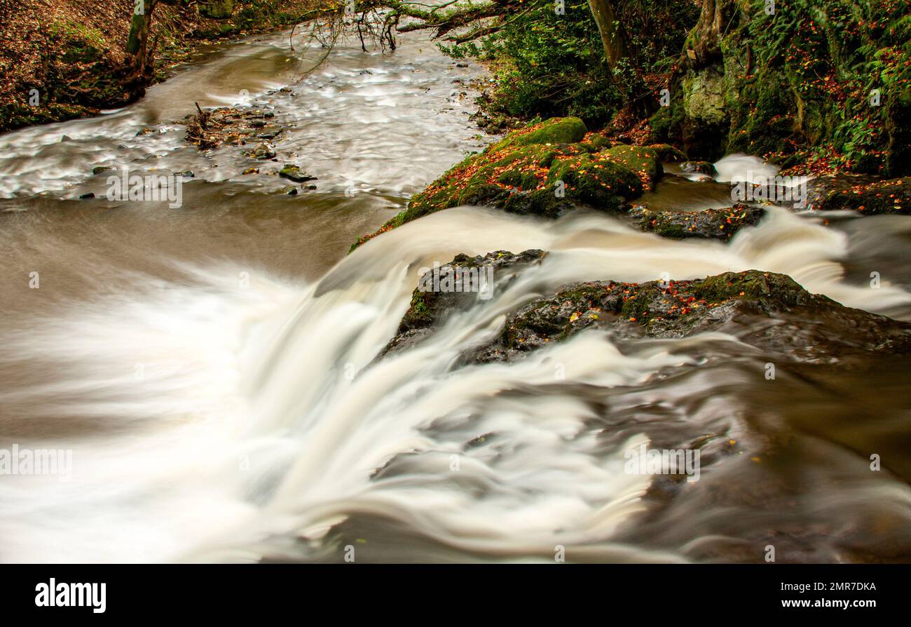 In Scotland, the spectacular fast-flowing Arbirlot Waterfall and the ...
