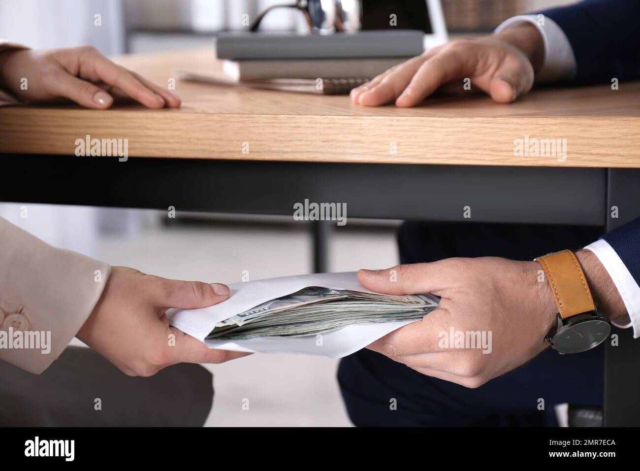 Man under table hi-res stock photography and images - Alamy