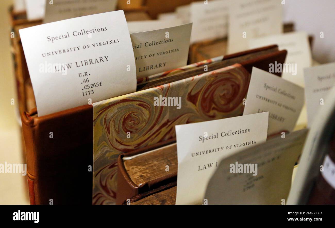 This Friday, June 30, 2017 photo shows a group of rare books at the ...